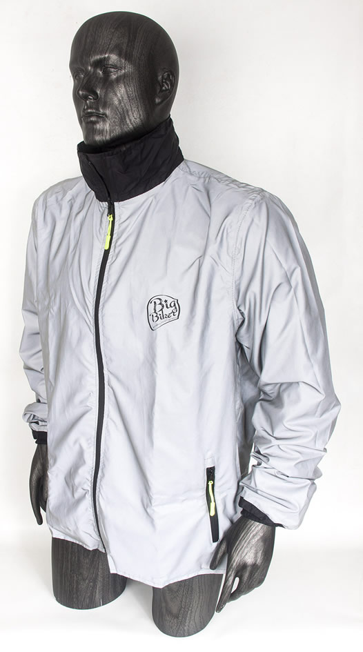 Cortavientos y Chaquetas Reflectivas: Chaqueta 360° reflectiva gris ...